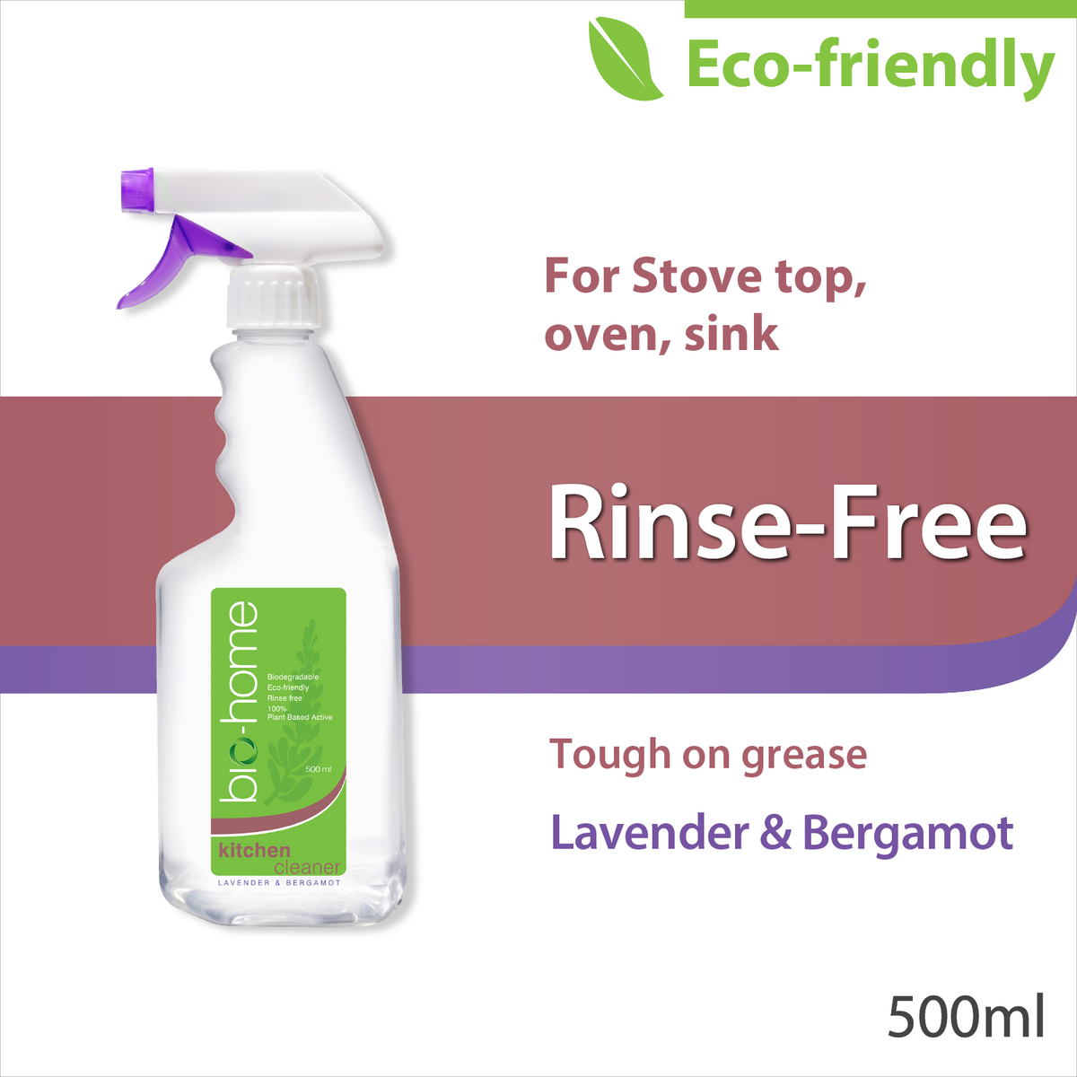 Bio-home Kitchen Cleaner - Lavender and Bergamot | Grocery Owl Singapore