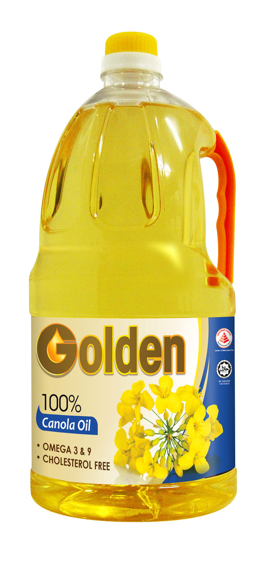Golden Canola Oil 2L | Grocery Owl Singapore
