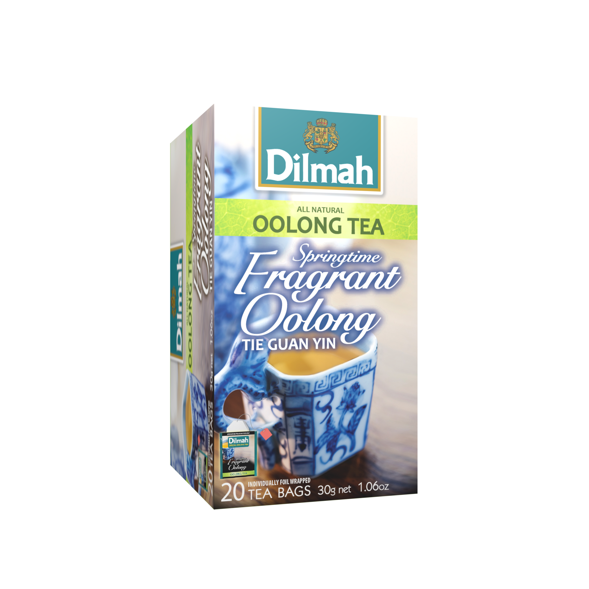 Dilmah Springtime Fragrant Oolong Tea Bags (1.5g x 20s) | Grocery Owl ...
