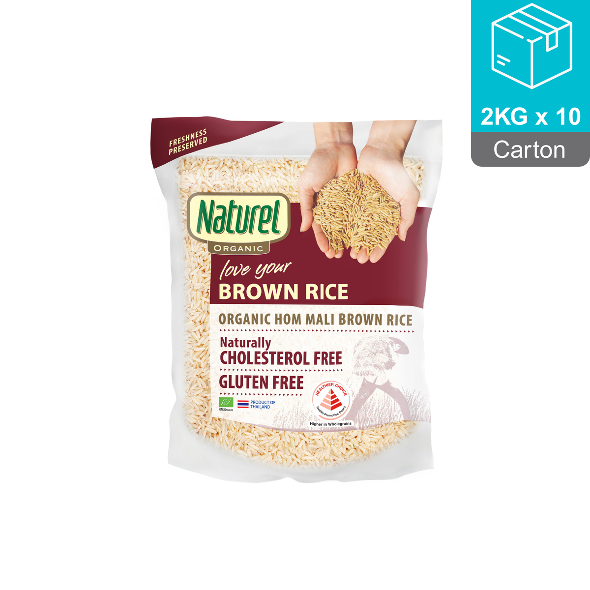 Naturel Organic Brown Rice | Grocery Owl Singapore