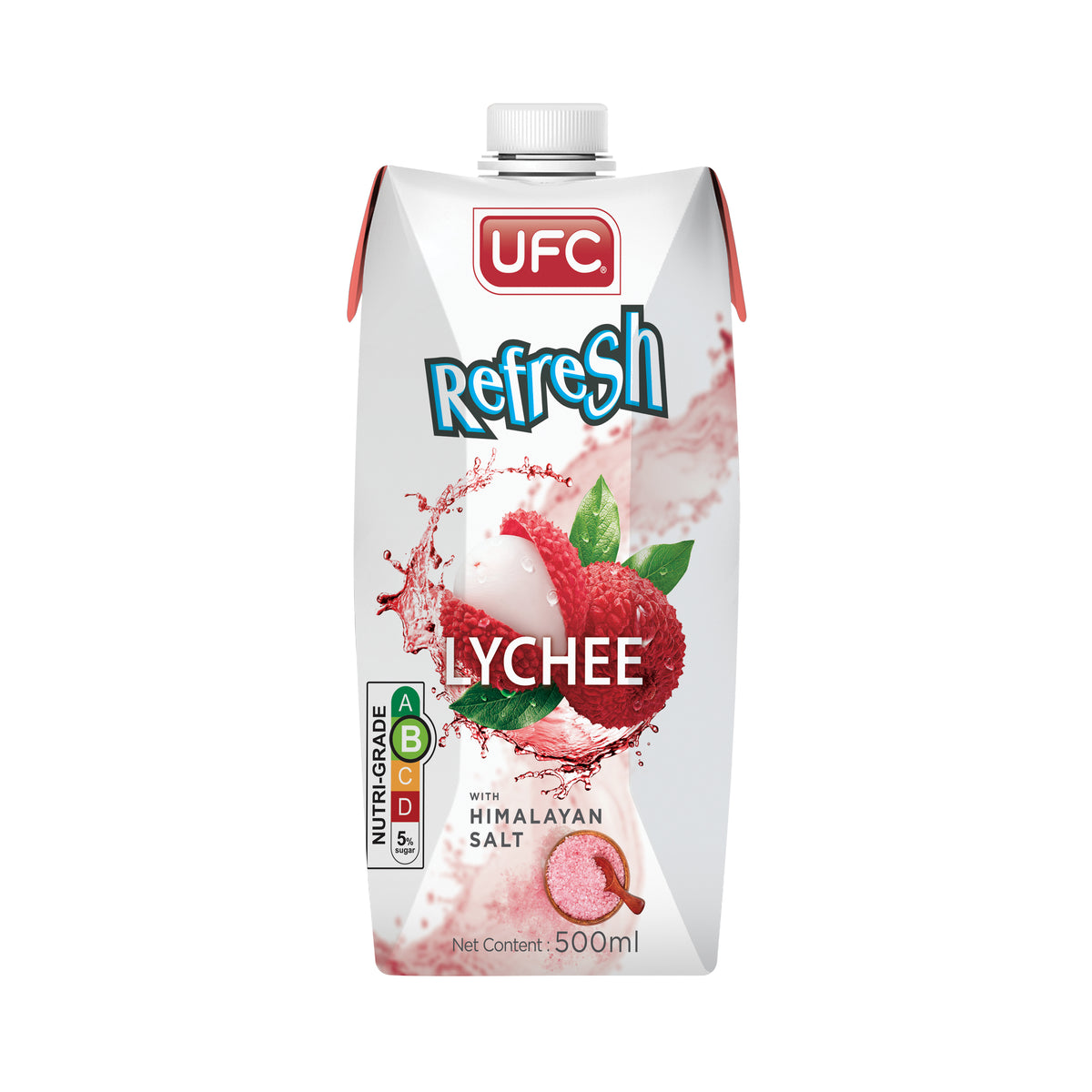 UFC Refresh Lychee with Himalayan Salt 500ml x 2 Packs – Grocery Owl
