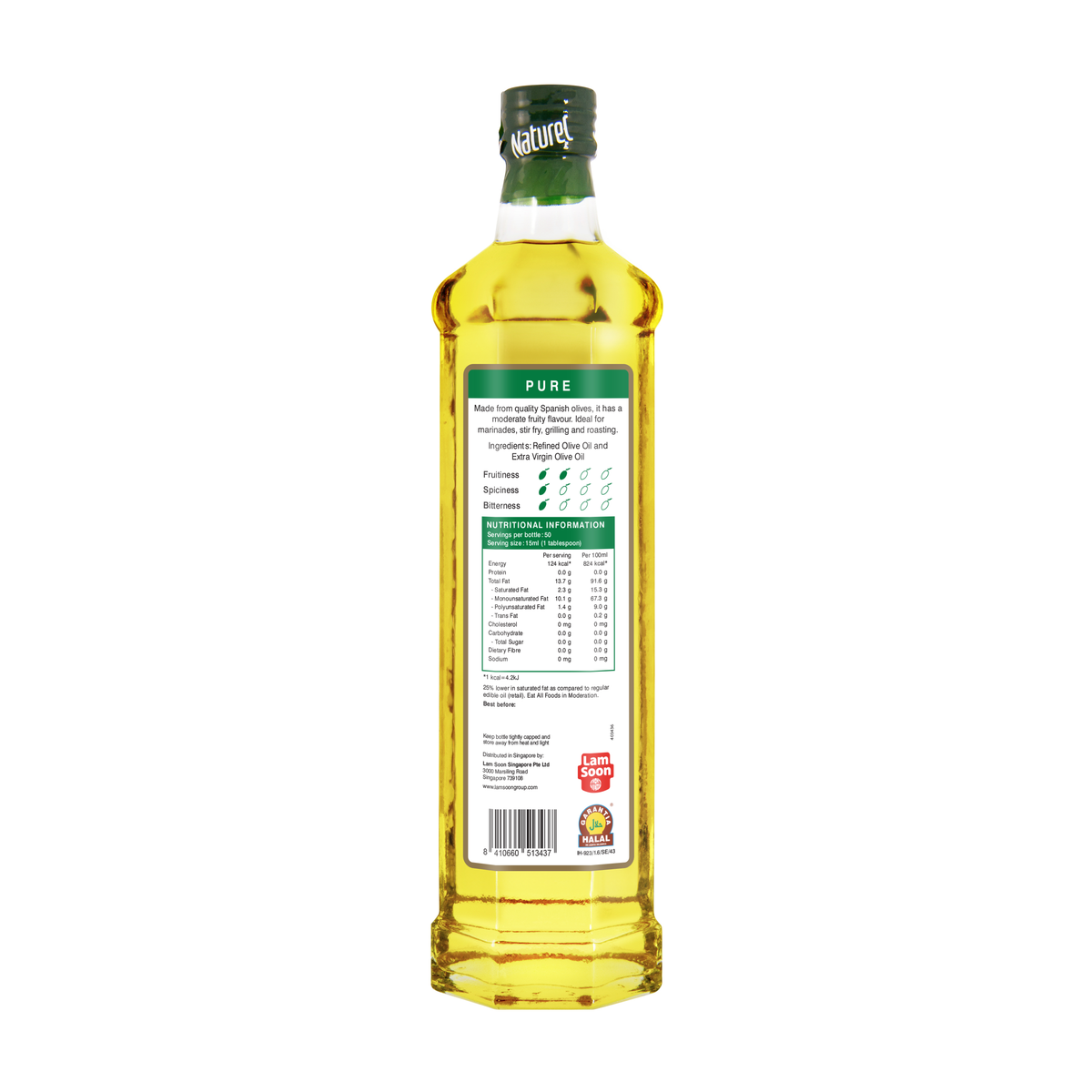 Naturel Pure Olive Oil, 750ml | Grocery Owl Singapore