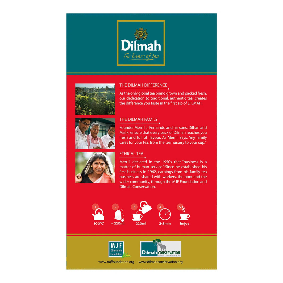 Dilmah English Breakfast 50's | Grocery Owl Singapore